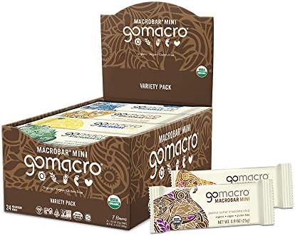 Amazon.com: GoMacro Kids MacroBar Organic Vegan Snack Bars - Oatmeal ...