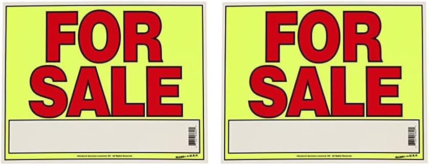 Amazon.com: Sunburst Systems For Sale Sign for Cars, Trucks, Garage ...