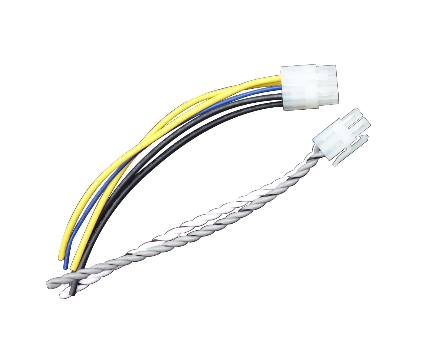 Amazon.com: Anyqinsog 4-pin Plug Harness 6-pin Power Cable Wire ...