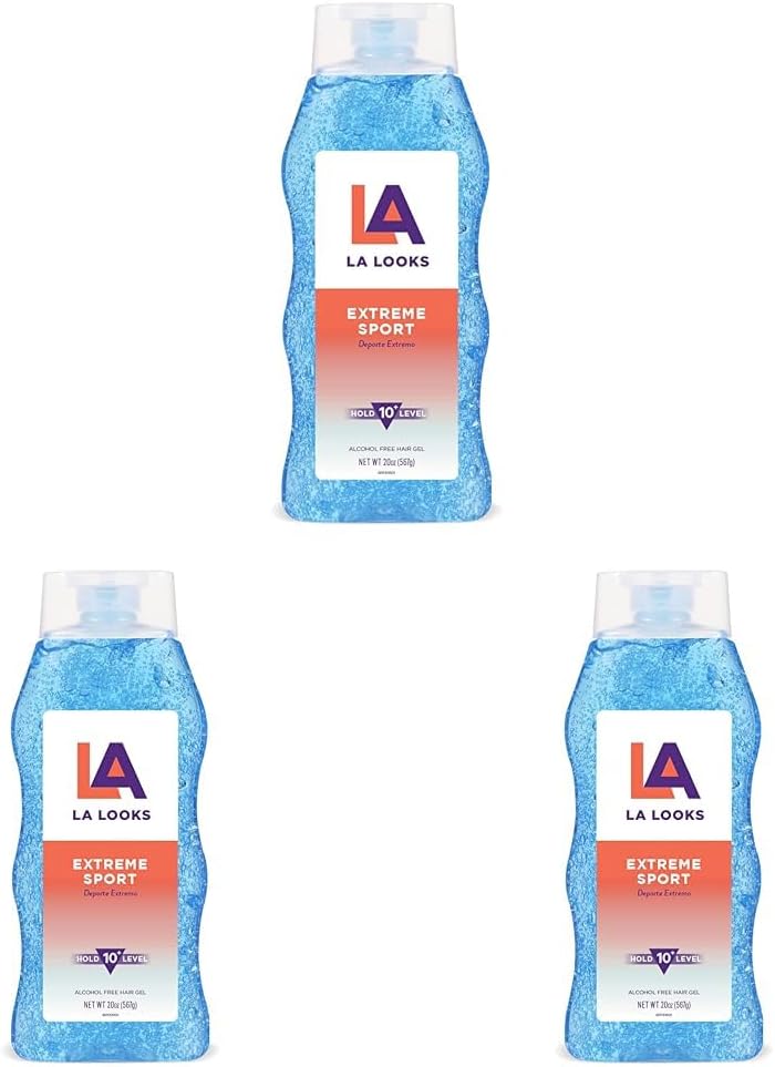 Amazon.com : LA Looks Styling Hair Gel - Extreme Sport - 20 Oz - Hold ...
