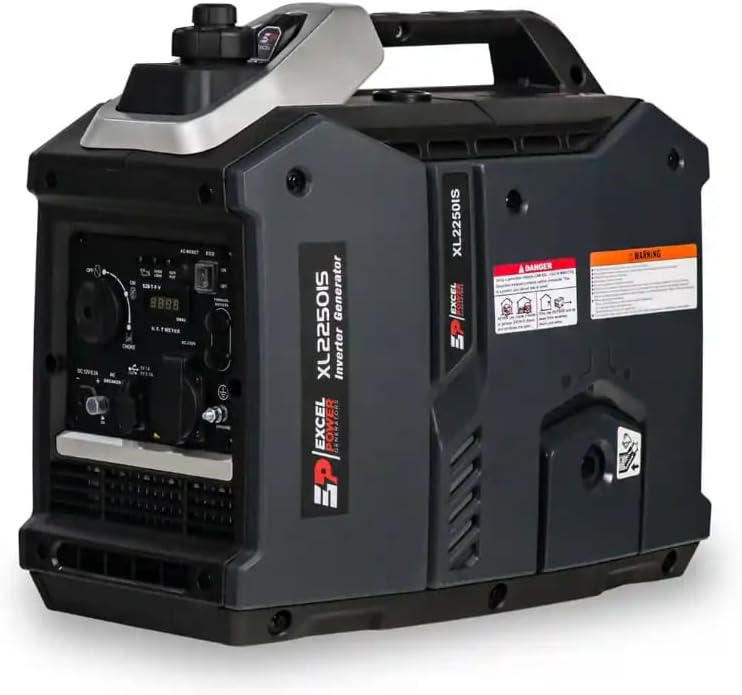 Excel Power 2kW Portable Petrol Inverter Generator Ideal For Camping ...