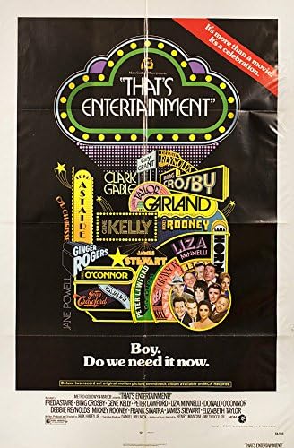 That's Entertainment! 1974 U.S. One Sheet Poster at Amazon's ...