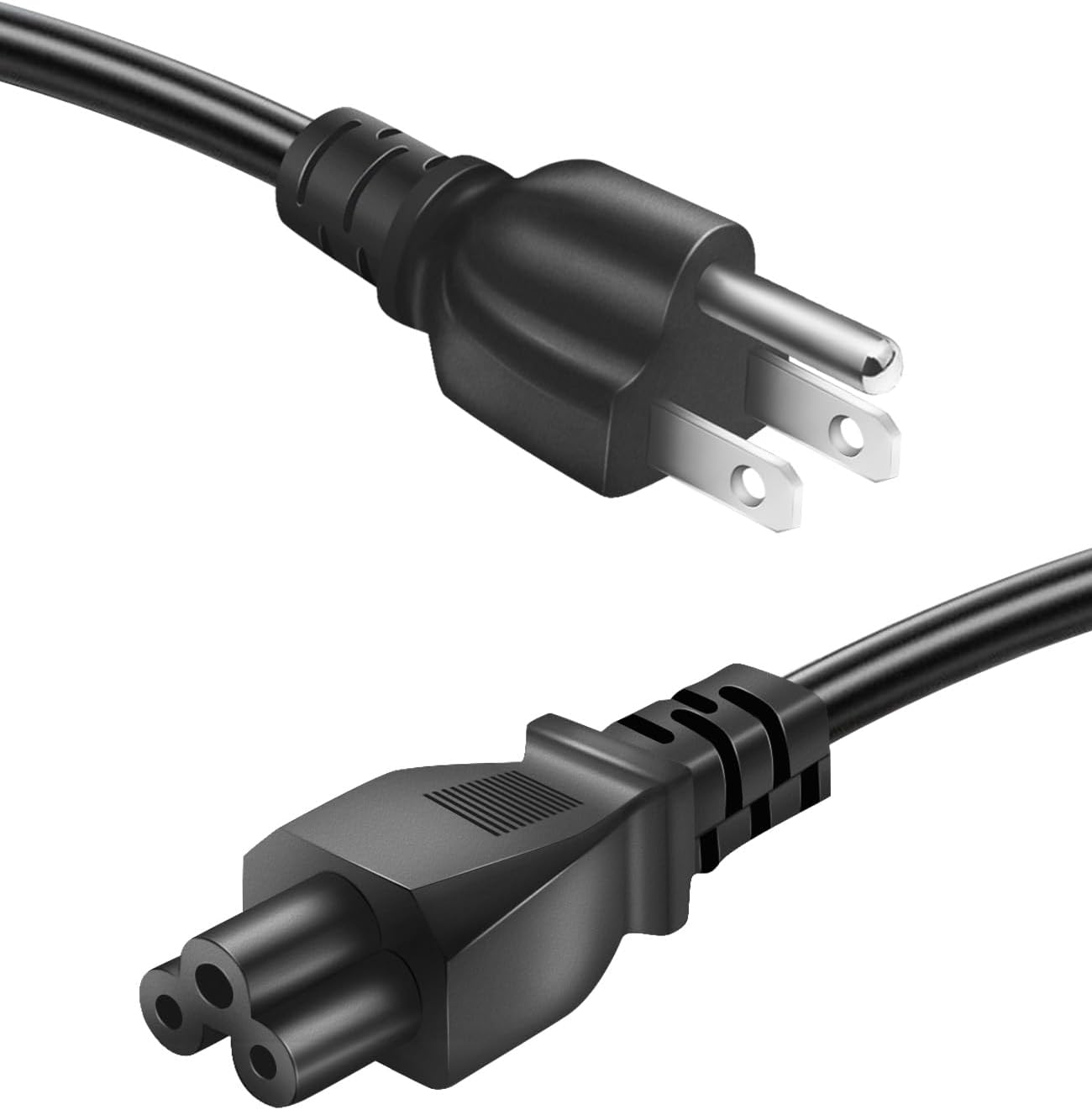 Amazon.com: Laptop AC Power Cord 3 Prong Cable 6 Ft for Dell IBM Hp ...