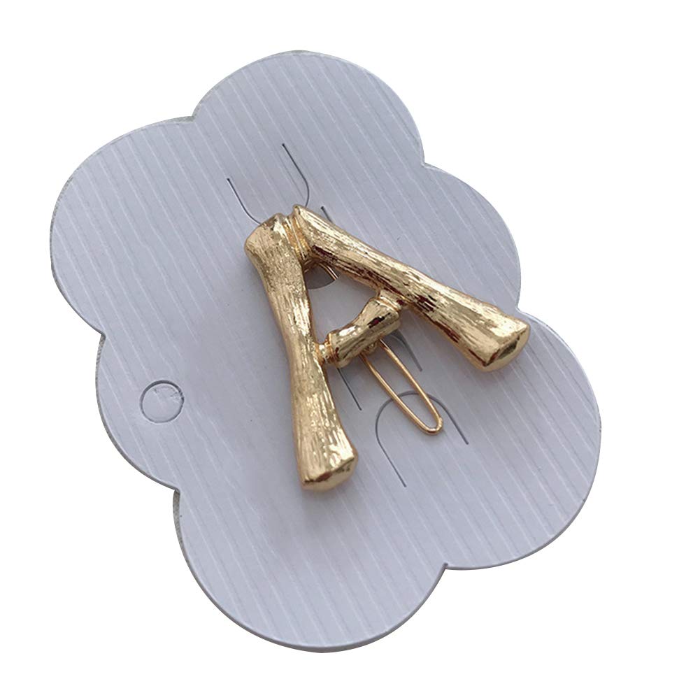 Amazon.com: Floralby English Letter Alphabet Hair Clip Grip Hairpin ...
