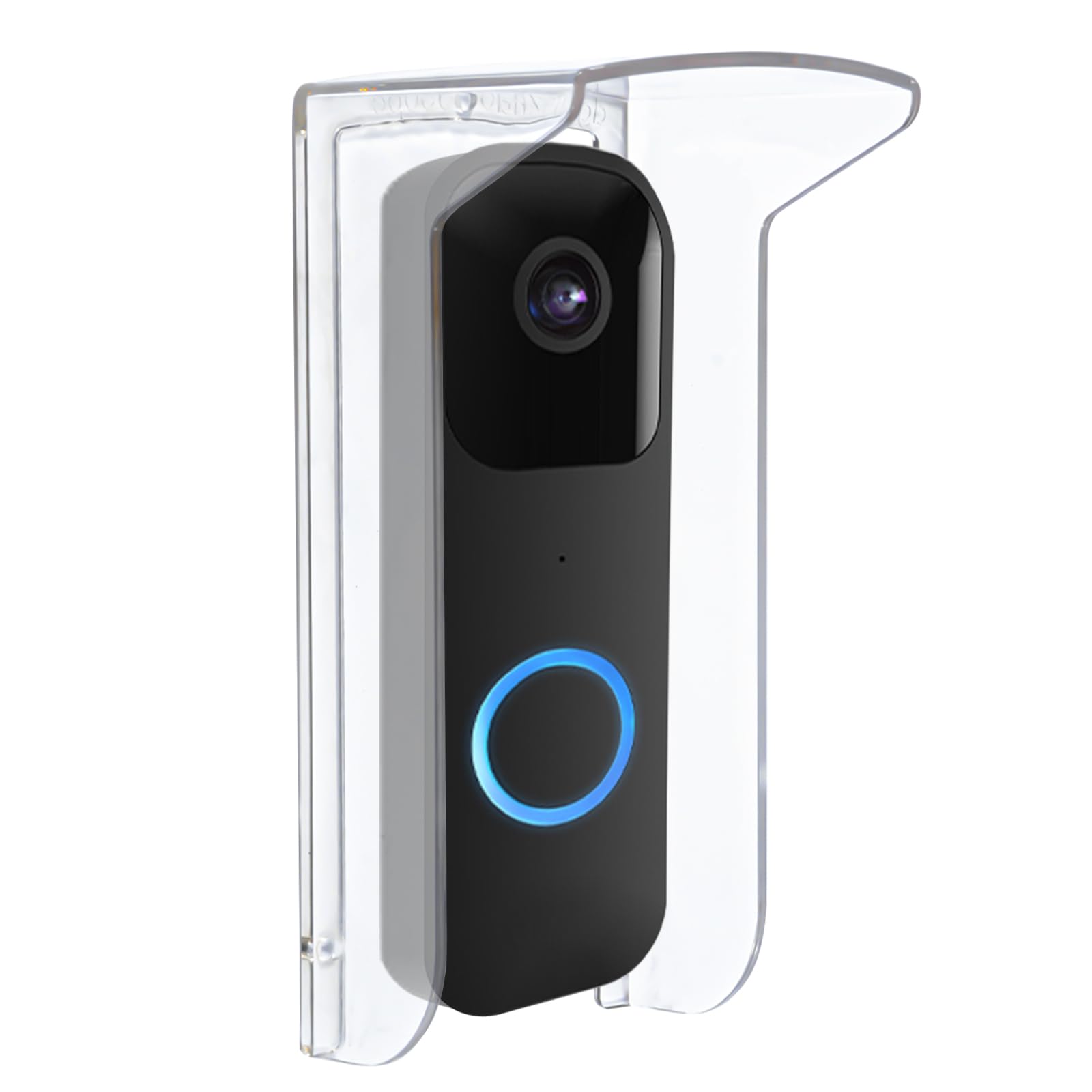 Amazon.com: PC Transparent Plastic Doorbell Protector Cover,Camera ...