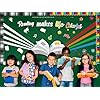 Amazon.com: Reading Bulletin Board Decorations Back to School Open Book ...
