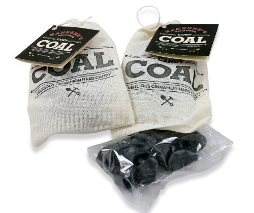 Amazon.com : Hammond's Candy Sack of Coal, Cinnamon Hard Candy, 2 oz ...