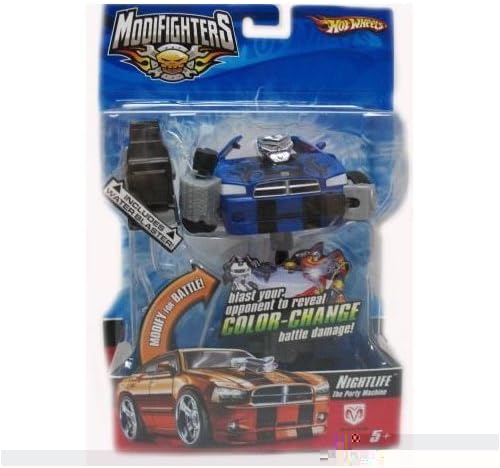 Mattel Hot Wheels Modifighters Nightlife : Amazon.co.uk: Toys & Games