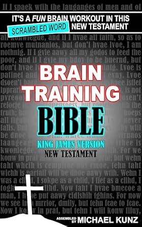 Brain Training Bible - King James Version: It is a fun brain workout in ...