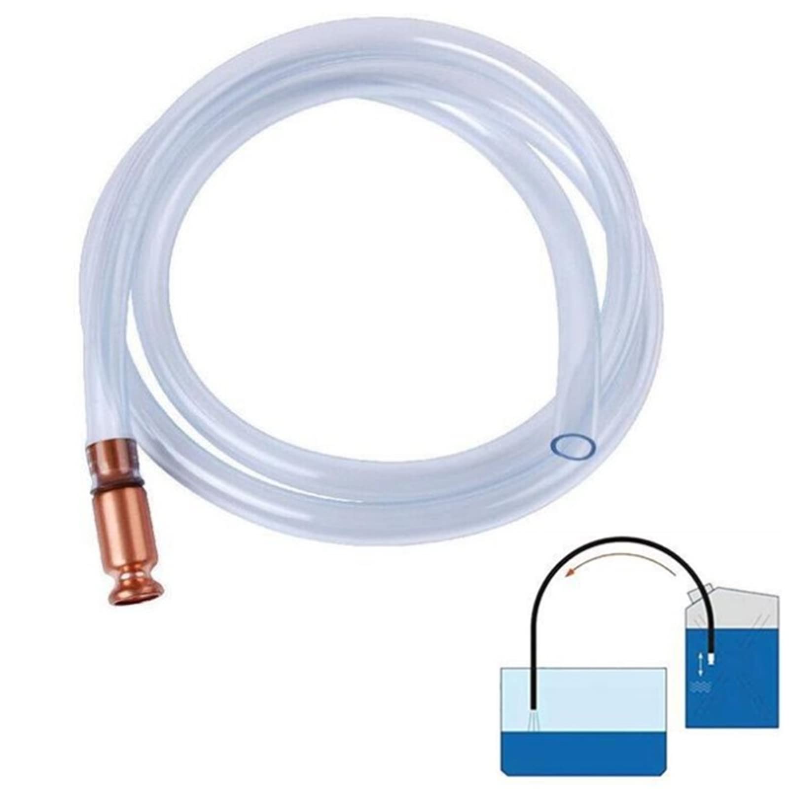 180cm Self Priming Siphon Hose Siphon Hose Pump 6ft Fuel | Desertcart INDIA