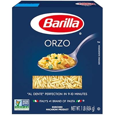 Buy Barilla Orzo Pasta - 16 oz. x 2 Pack Online Chile | Ubuy
