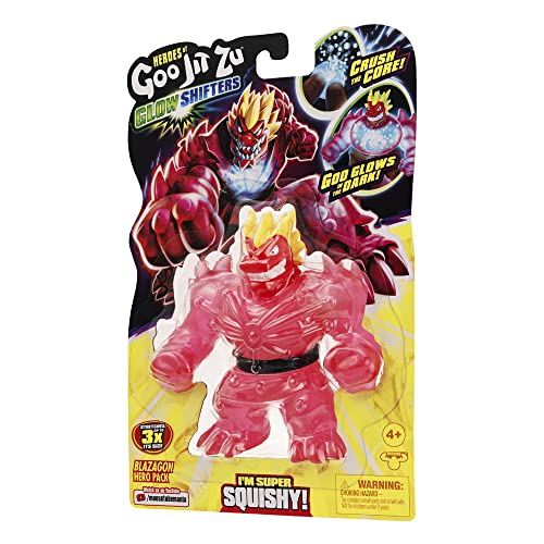 Heroes of Goo Jit Zu CO42501 Action Figure Toy, Glow Shifter Blazagon ...