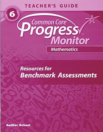 Amazon.com: Teacher's Guide for Common Core Progress Monitor Math Grade ...