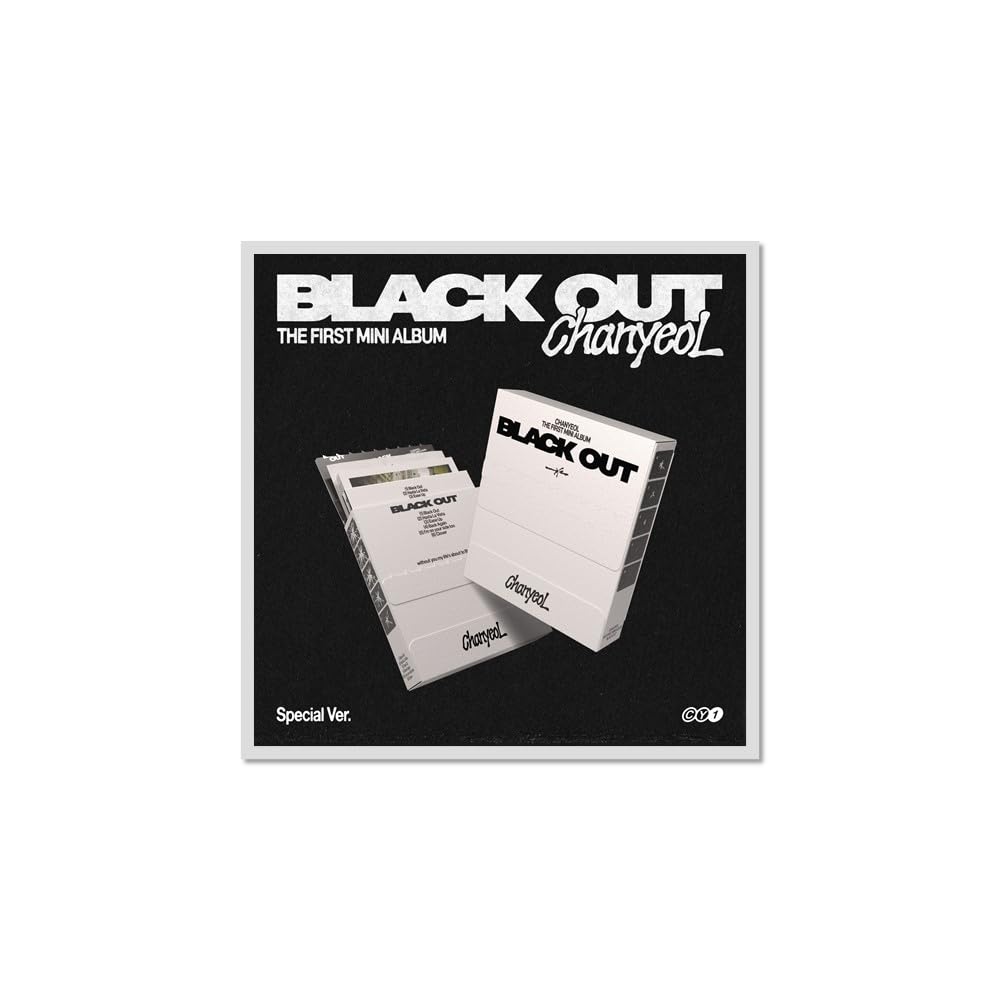 Amazon.com: EXO ChanyeoL Black Out 1st Mini Album Special Ver : Office ...