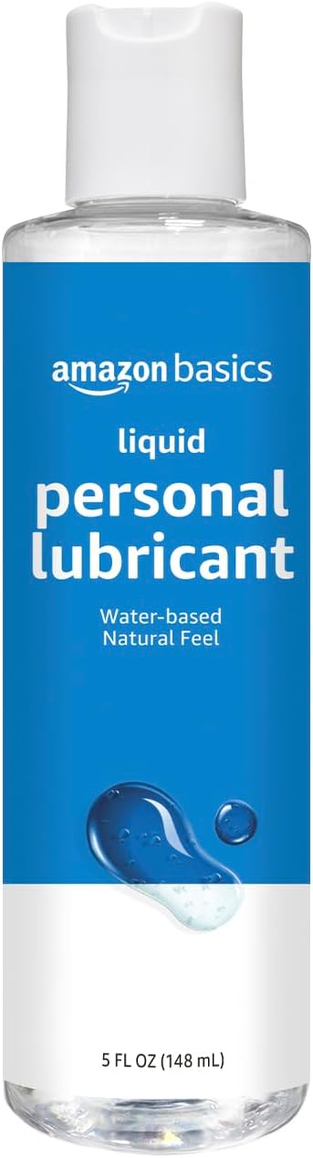 Amazon.com: Amazon Basics Liquid Water Based Lube, 5 Fluid Ounce ...