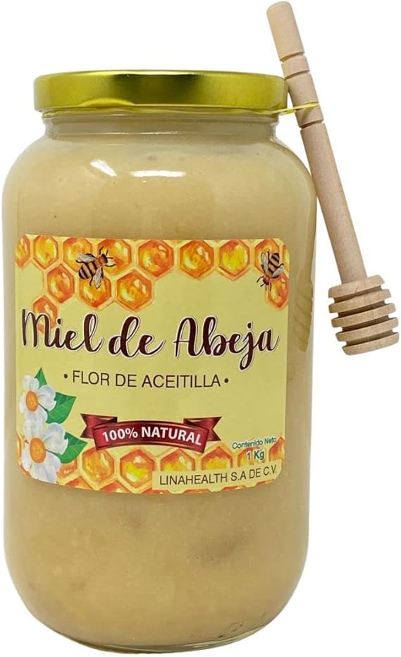 Miel de Flor de Aceitilla Virgen 100% Pura 1kg Linahealth 1000g Raw ...