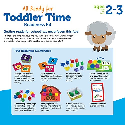 Learning Resources All Ready For Toddler Time Readiness Kit 22 Pieces learning-resources-all-ready-for-toddler-time-readiness-kit-22-pieces