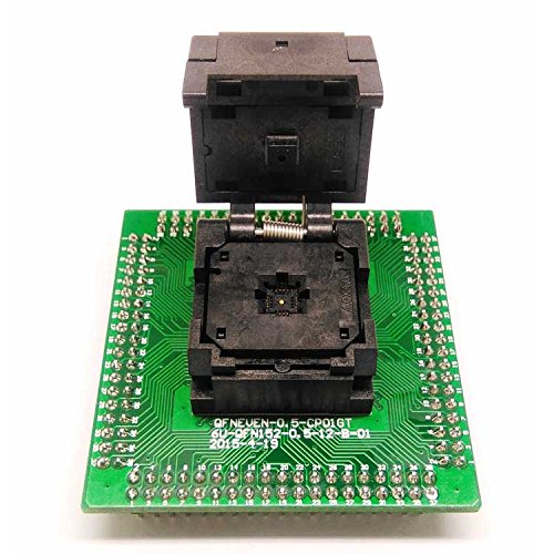 ANDK QFN24 MLF24 Programming Socket, Single PCB IC Test Socket, Pitch 0 ...