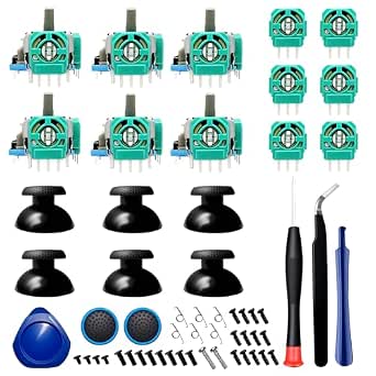 Amazon.com: PS5 Analog 3D Joystick Replacement for Sony PlayStation 5 ...