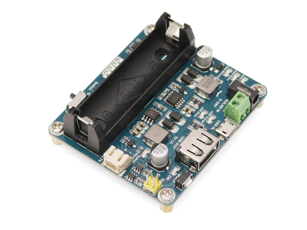 Waveshare Solar Power Management Module for 6V~24V Solar Panel Support ...