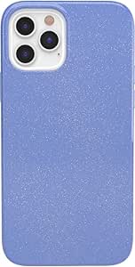 Amazon.com: Casely iPhone 12 Pro Max Case | First Light | Periwinkle Pastel Shimmer Sparkling ...