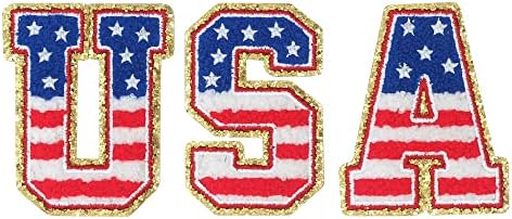 Amazon.com: Ranger Return USA American Alphabet Flag Patch Sew Iron on ...