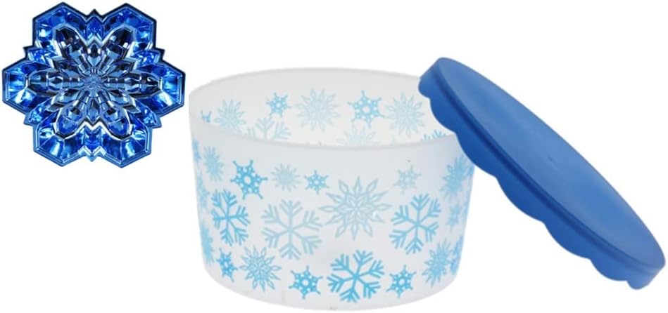 Amazon.com | VE Holiday-Themed Plastic Containers, 4.5x8-in. with ...