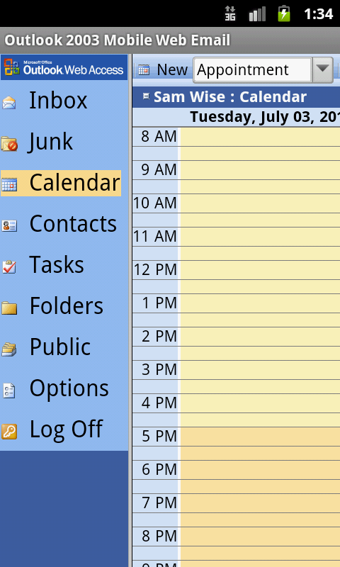 OWA 2003 Mobile Web Email - App on Amazon Appstore