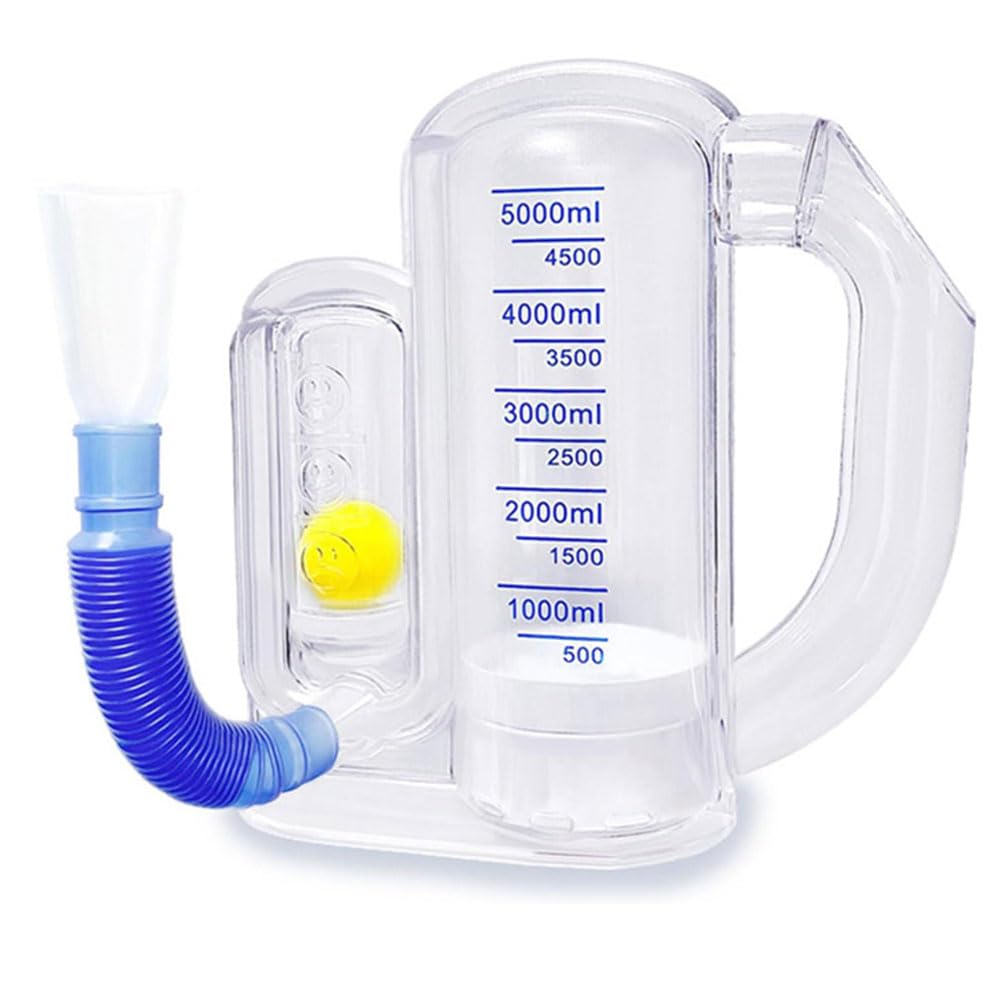 Buy Breathing Exercise Device for Lungs, Deep Breathing Trainer for ...