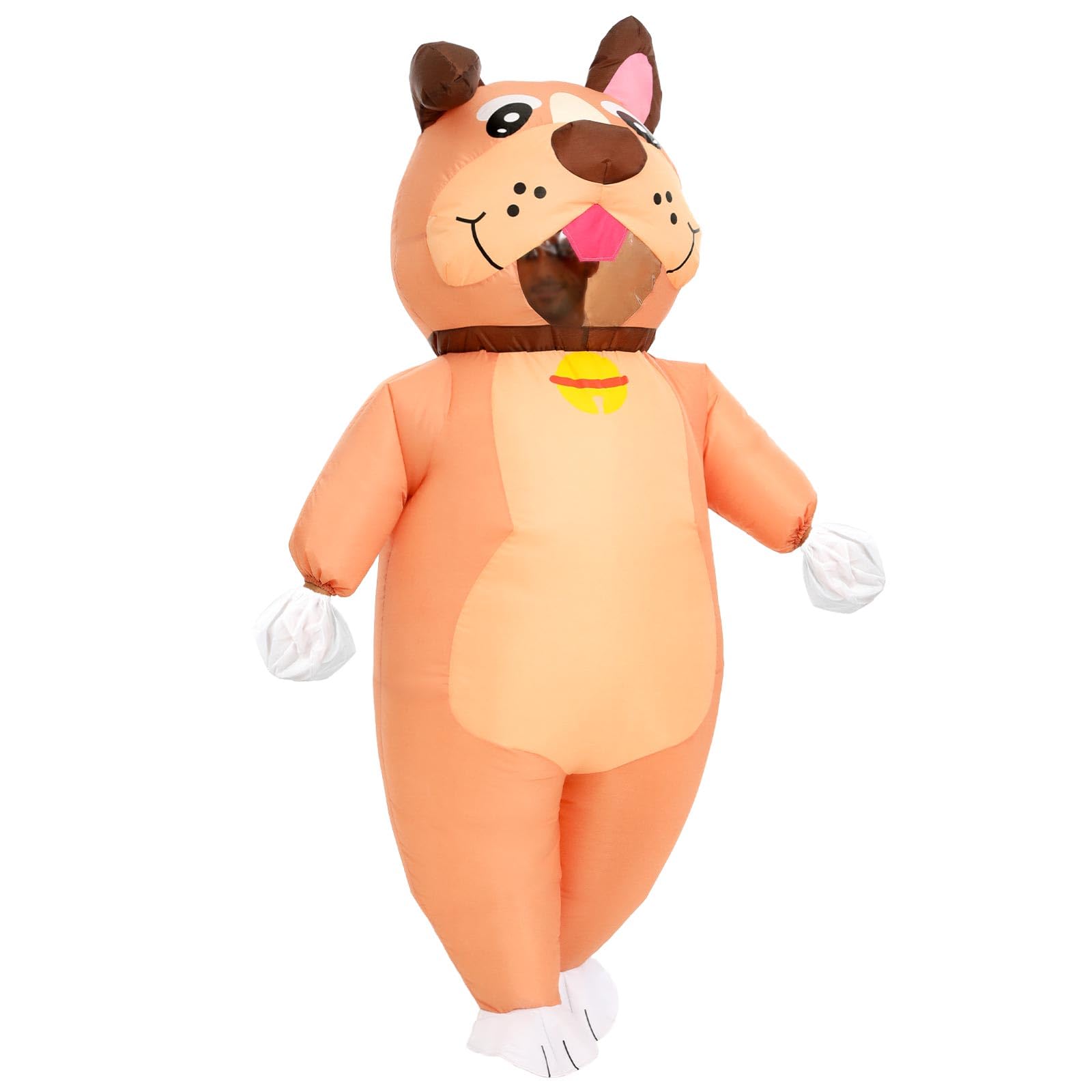 Amazon.com: XYJKIDSES Inflatable Dog Costume for Adult Halloween ...
