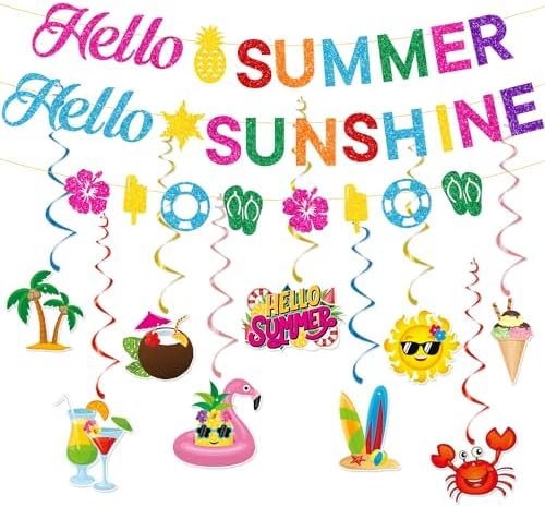 Amazon.com: Schools Out for Summer Decorations Banner, 71" X 43" End Of ...