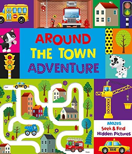 Around the Town Adventure - Kids Books - Childrens Books - Toddler ...