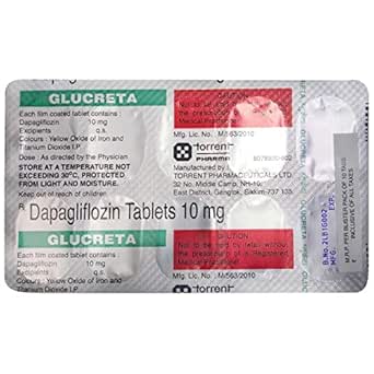 Glucreta 10 mg - Strip of 10 Tablets : Amazon.in: Health & Personal Care