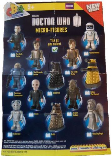 Character Building - Doctor Who Micro-Figures in Display Brix Variety ...