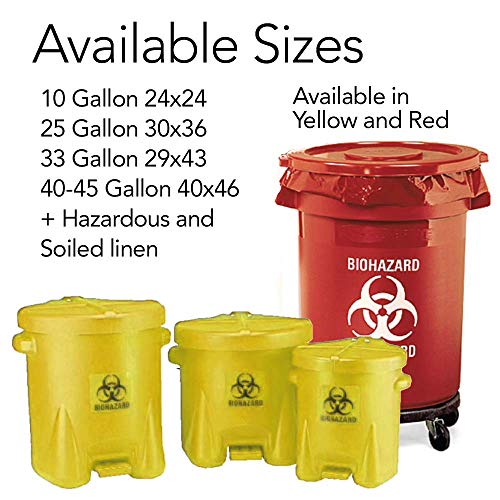 Snapklik.com : Resilia Medical - Biohazard Bags - Hazardous Waste ...