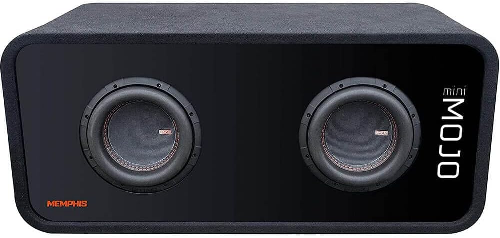 Amazon.com: Memphis Audio MJME8D1 Dual 8" 3600w MOJO Loaded 1 Ohm Car ...