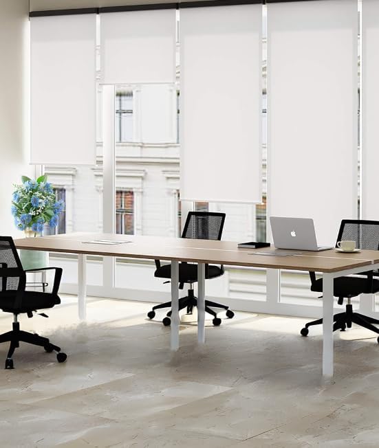 Deskio Four Person Desk I 210 CM I Office Table I Workstation I Four ...