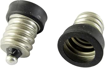 E12 to E11 Socket LED Light Bulb Lamp Candelabra Base Adapter Converter ...