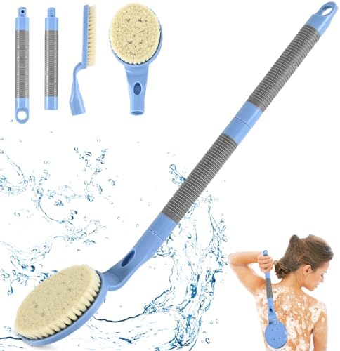 Amazon.com : Back Scrubber Anti Slip for Shower, 25.7” Telescopic Back ...