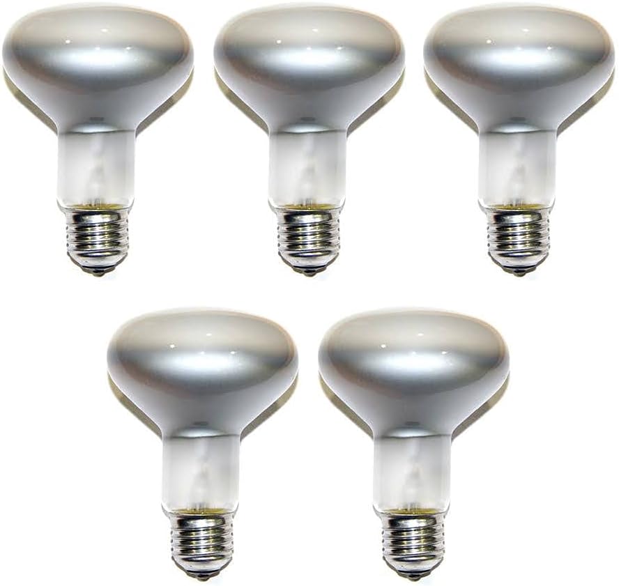 10x R80 Reflector Bulb 100W BC Base - : Amazon.co.uk: Lighting