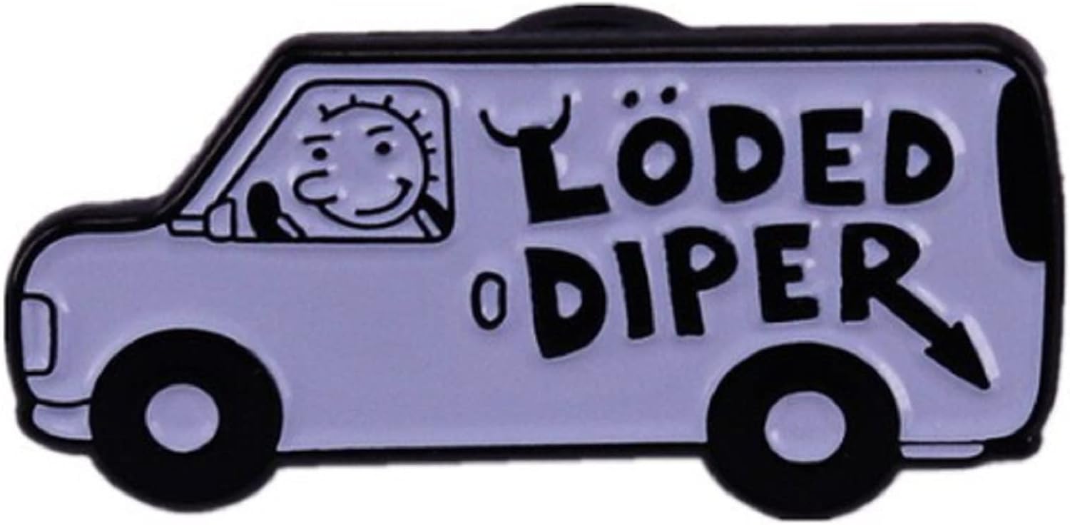 Amazon.com: Spectre Pins Diary of a Wimpy Kid Rodrick Loded Diper ...