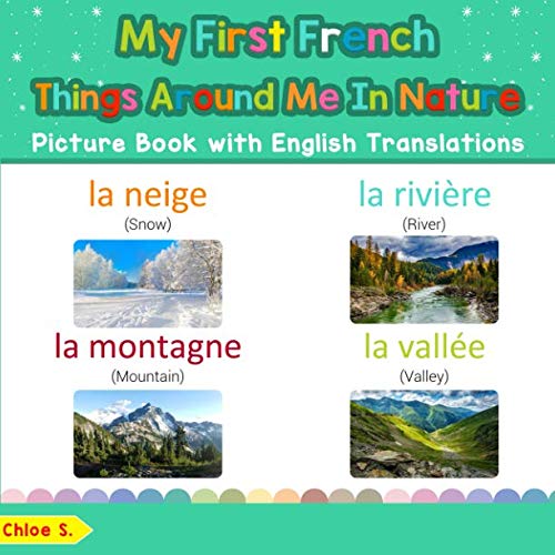 Amazon.in: Buy My First French Things Around Me in Nature Picture Book ...