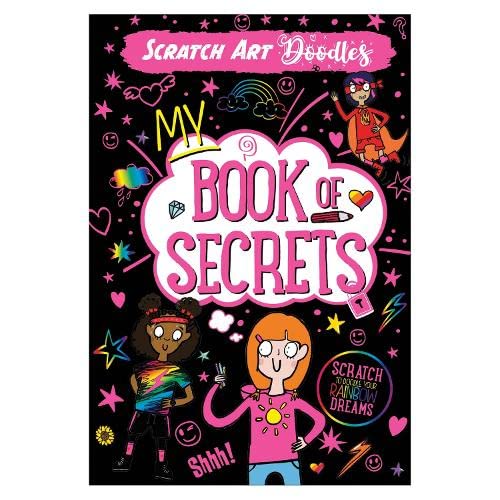 Scratch Art Doodles My Book of Secrets (Scratch Art - Doodle Pads ...