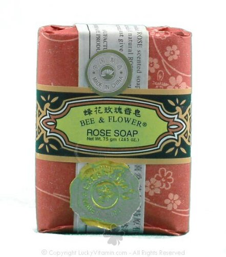 Amazon.com : Chinese B&F Soap Rose 2.65 oz ( Value Bulk Multi-pack)96 ...