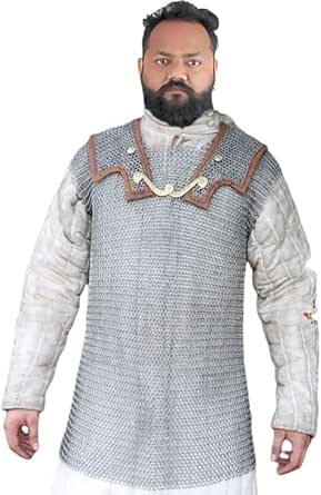 Amazon.com: Lorica Roman Chainmail Hamata Armor butted Chainmail with ...