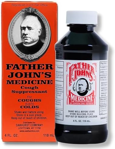 Amazon.com: OAKHURST COMPANY Father John’s Cough Medicine Original ...