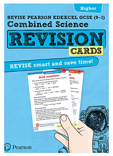 Revise Edexcel GCSE (9-1) Combined Science Higher Revision Cards Kindle ...