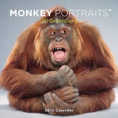 Monkey Portraits 2012 Wall Calendar: Jill Greenberg: 9780810998544 ...