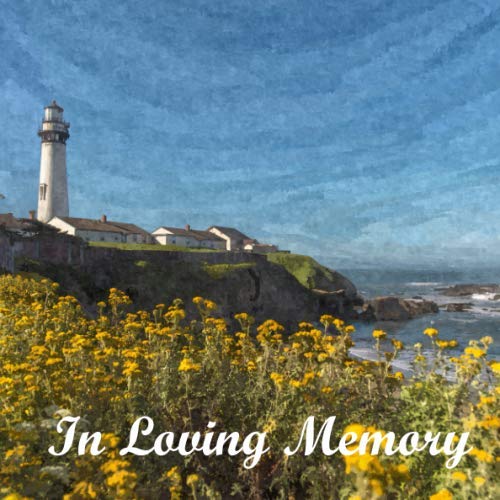 In Loving Memory (Lighthouse): Funeral Guest Book, Memorial Guest Book ...