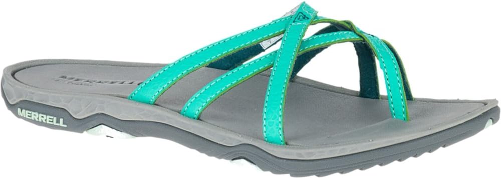 Amazon.com | Merrell Women's Enoki 2 FLIP Sandal, Atlantis, 5 M US ...